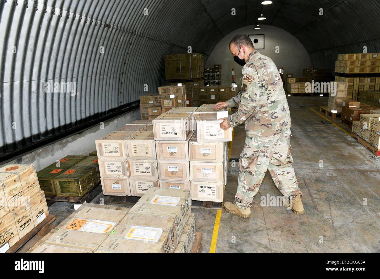 Staff Sgt. Davon Toles, 78th Logistics Readiness Squadron Munitions ...