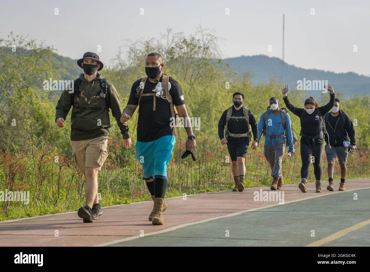 Sgt. Jared Smith, AFN-Daegu, and Sgt 1st Class Joaquin Suero, 19th ...