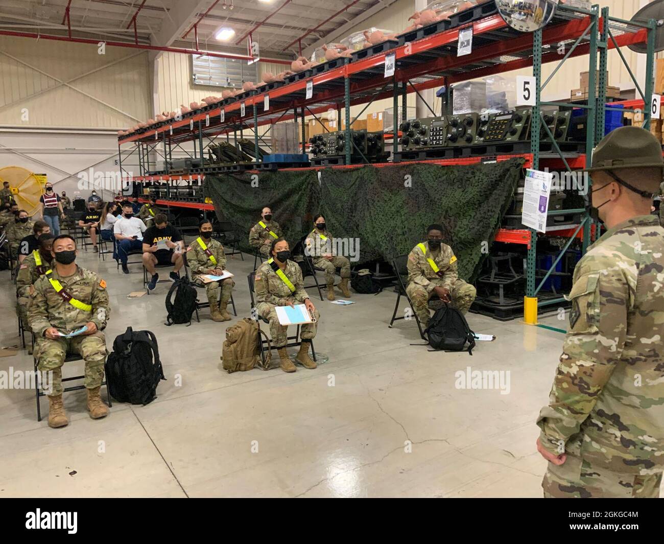 Sgt. 1st Class Gregory Rios, Senior Drill Sergeant, Alpha Company ...