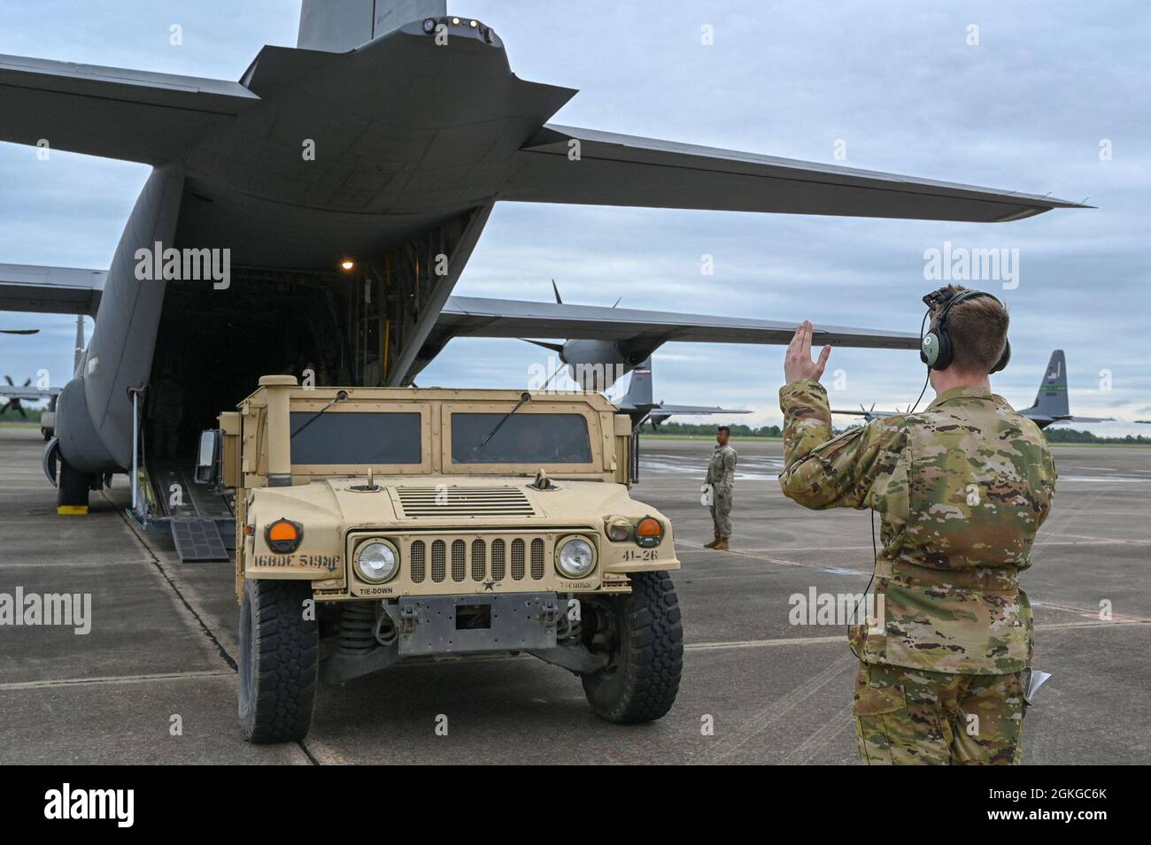 Airman 1st Class Matthew Burkham, 61st Airlift Squadron loadmaster ...