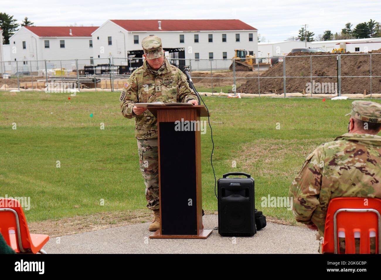 Maj. Gen. Darrell Guthrie, 88th Readiness Division commanding general ...