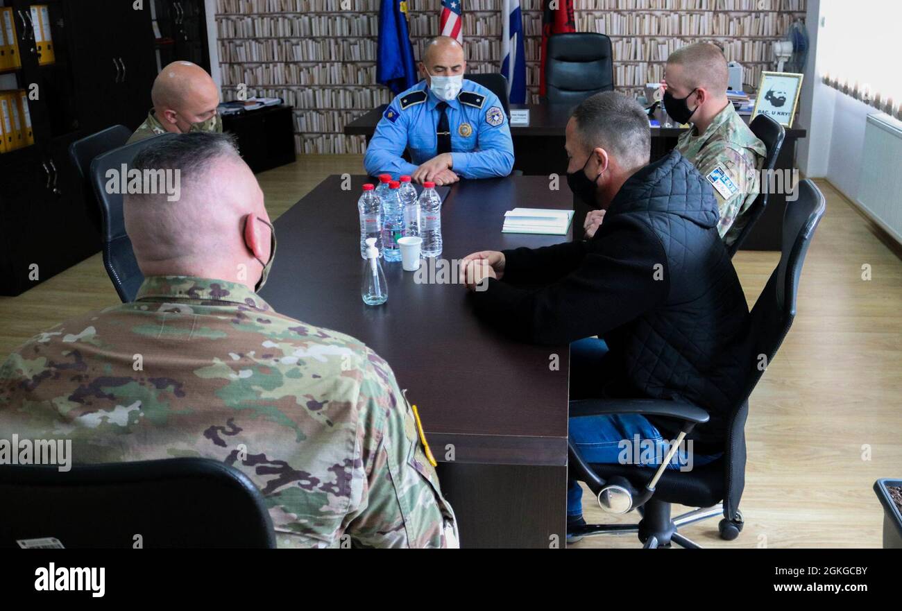 Members of the Kilo 21 Liaison Monitoring Team assigned to Regional ...