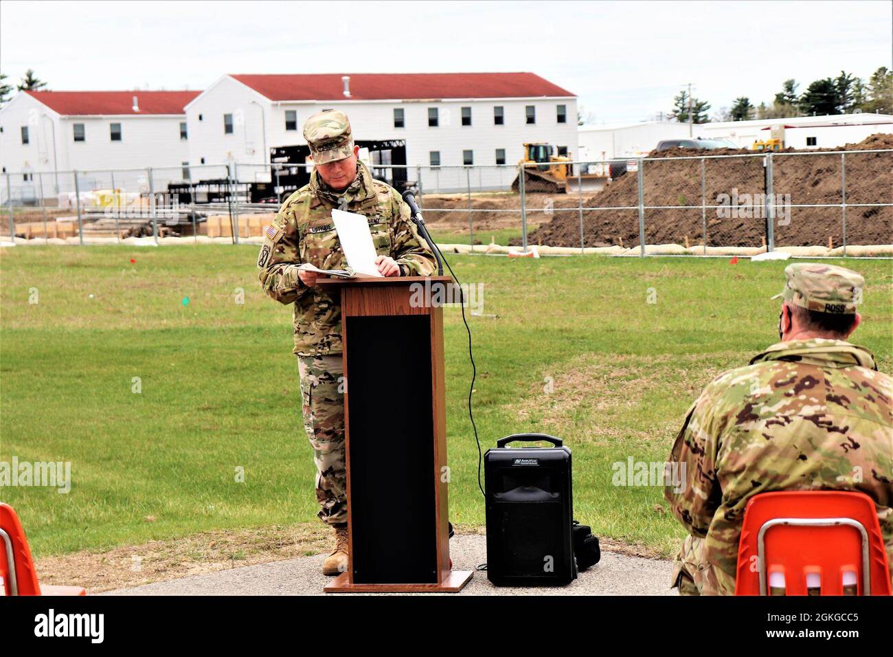 Maj. Gen. Darrell Guthrie, 88th Readiness Division commanding general ...