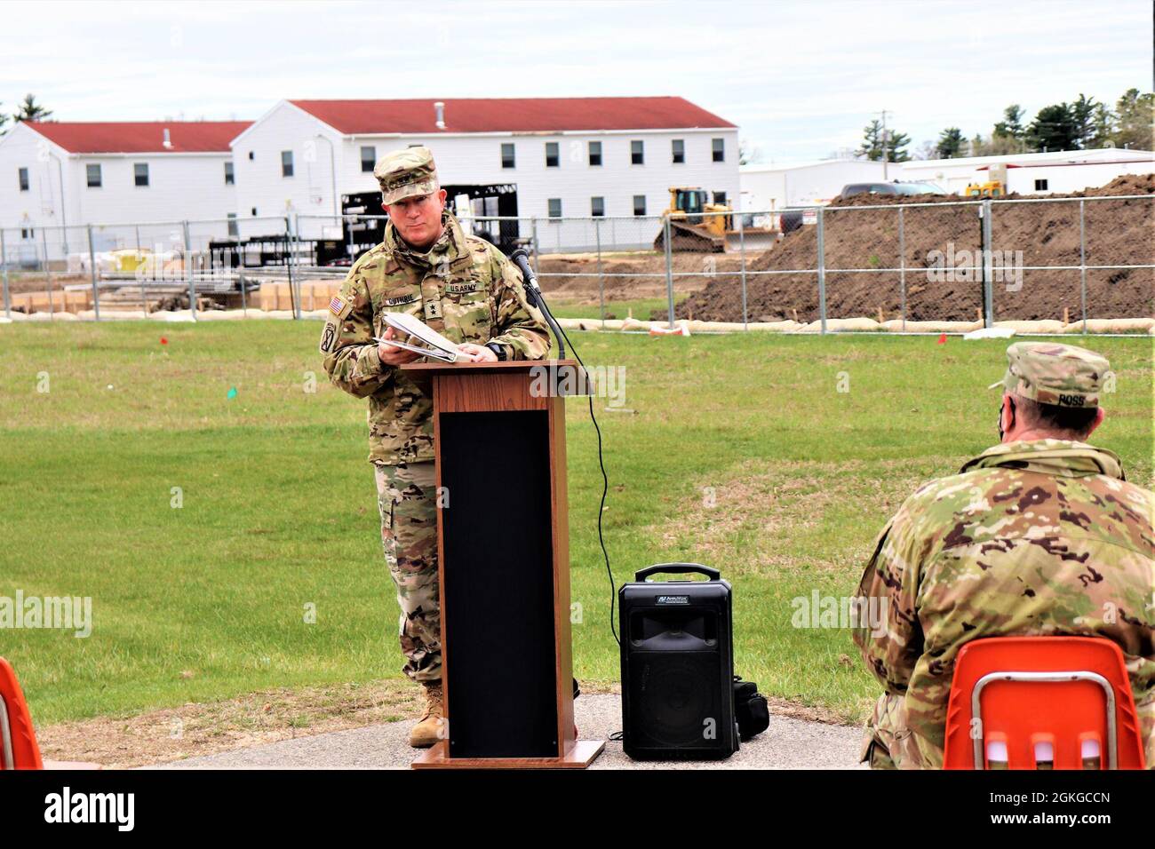 Maj. Gen. Darrell Guthrie, 88th Readiness Division commanding general ...