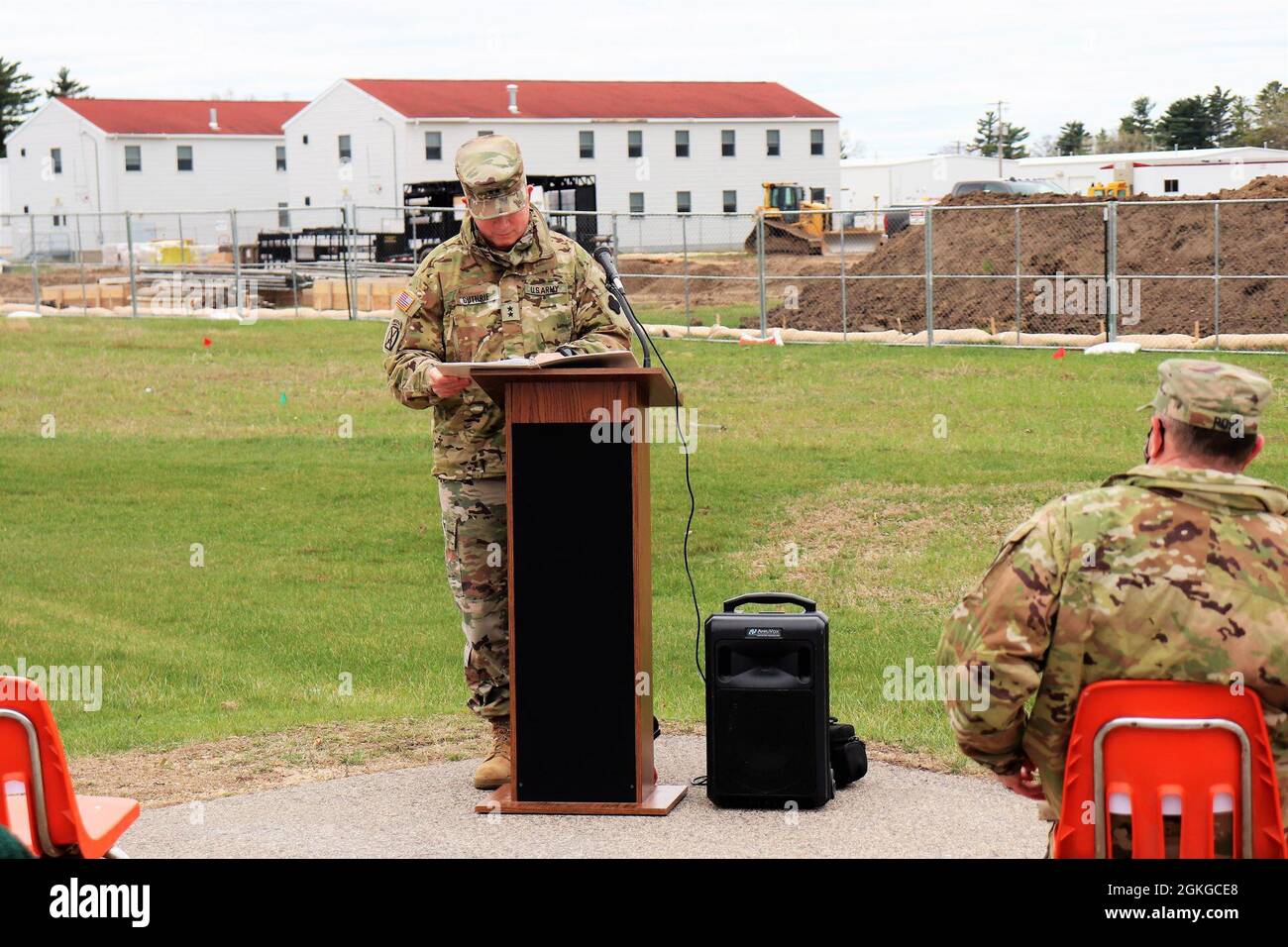 Maj. Gen. Darrell Guthrie, 88th Readiness Division commanding general ...