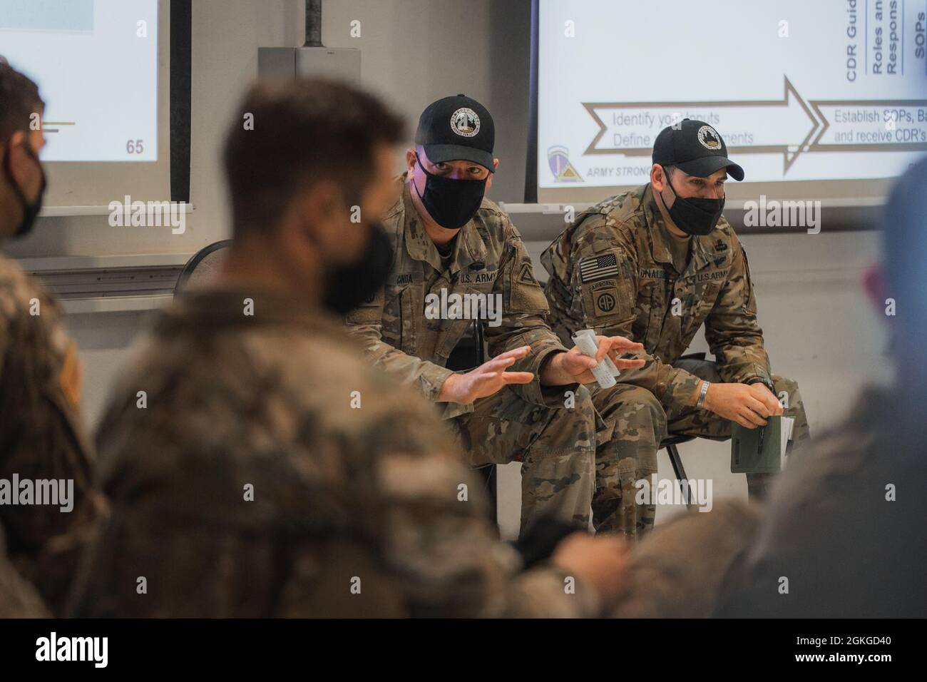 U.S. Army Soldiers assigned to the Joint Multinational Readiness Center ...