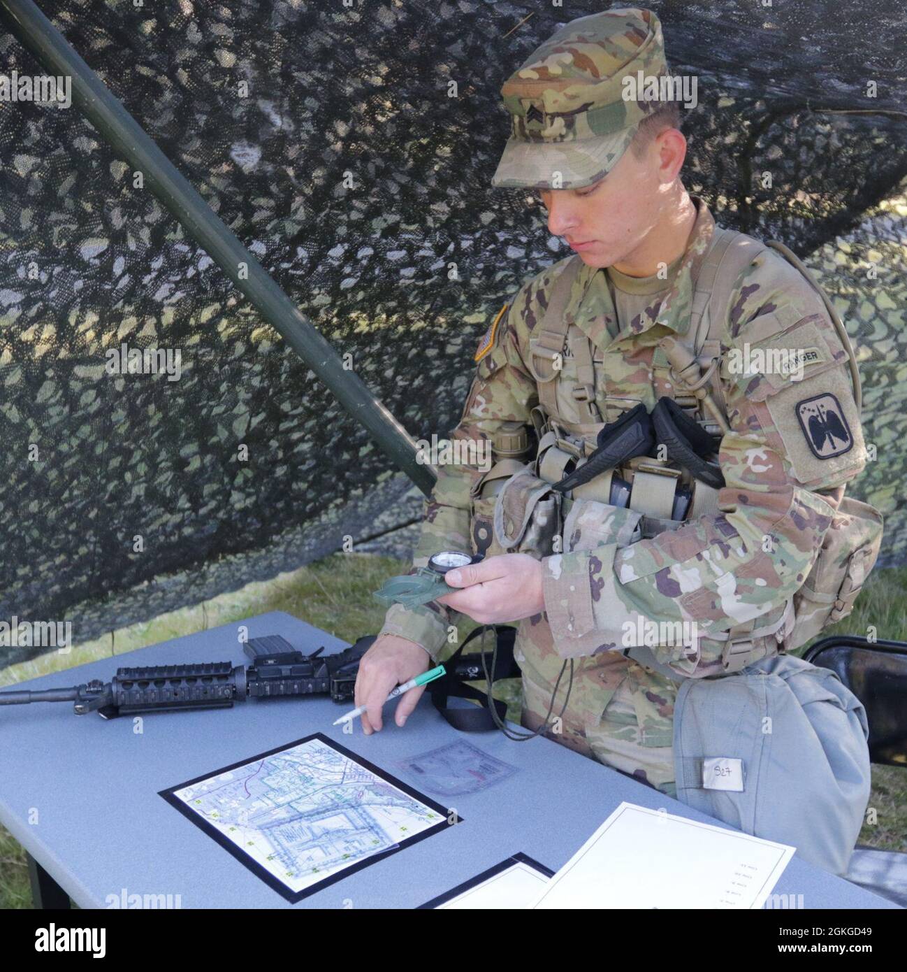 Sgt. Daniel Horning and Spc. Austin Falerios, 16th Combat Aviation ...
