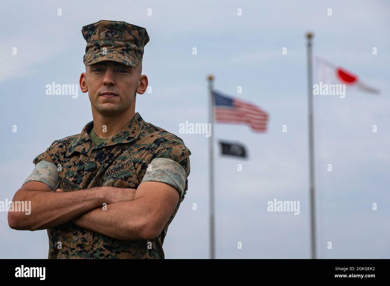 U.S. Marine Corps Cpl. Justin Kirschner, ground systems operator ...