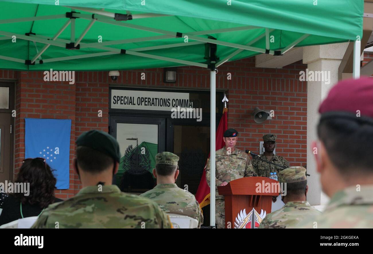 U.S. Army Brig. Gen. Otto K. Liller, Special Operations Command Korea ...