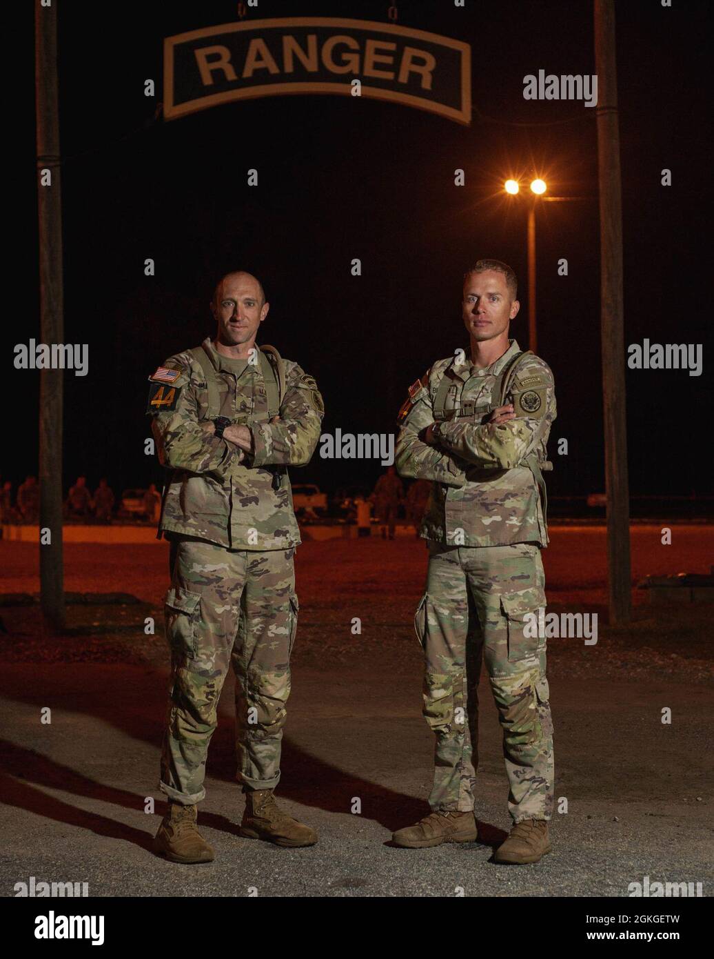 Team 45 poses for a photo during the opening ceremony of the 2021 David ...