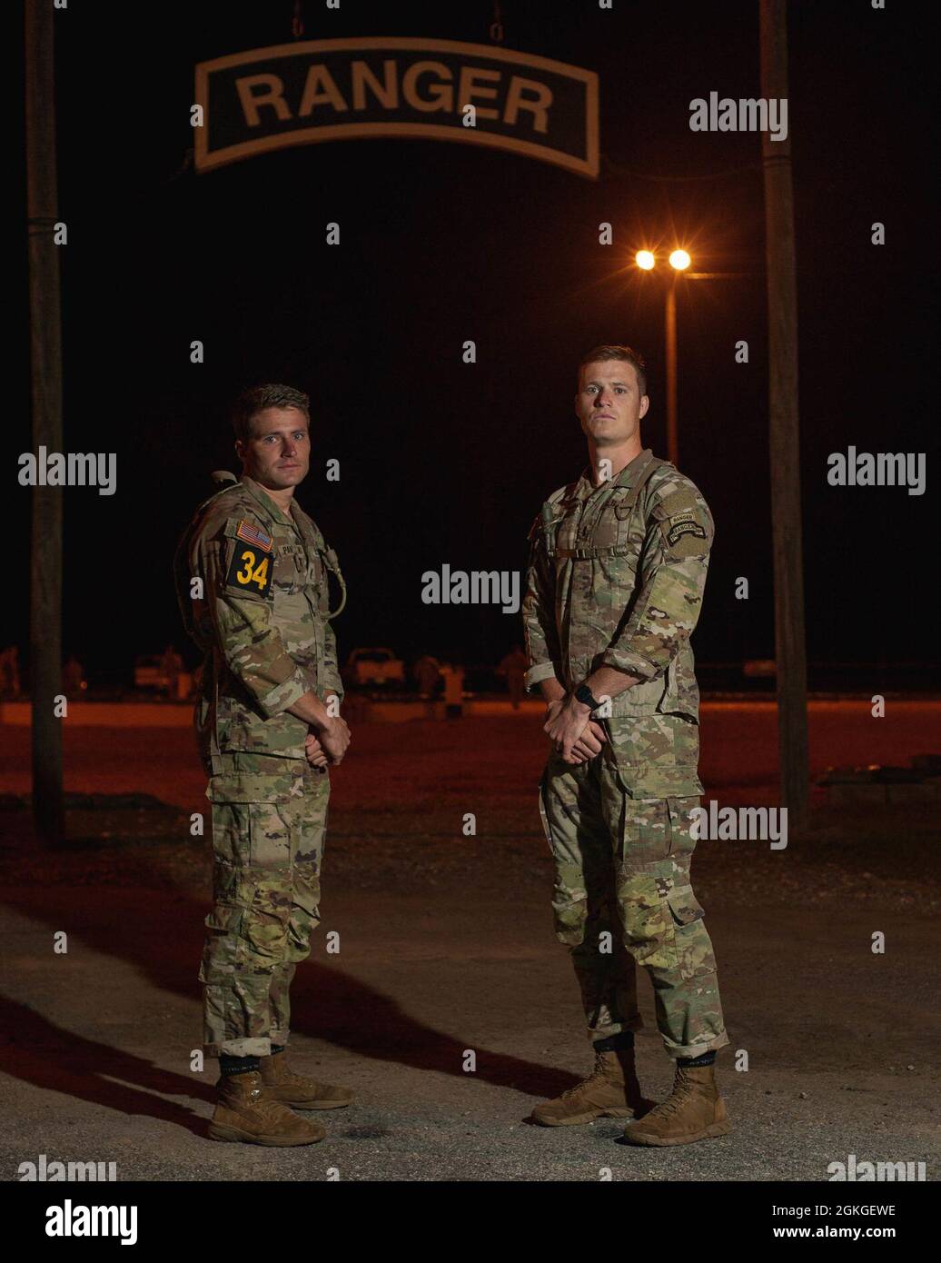 Team 34 poses for a photo during the opening ceremony of the 2021 David ...