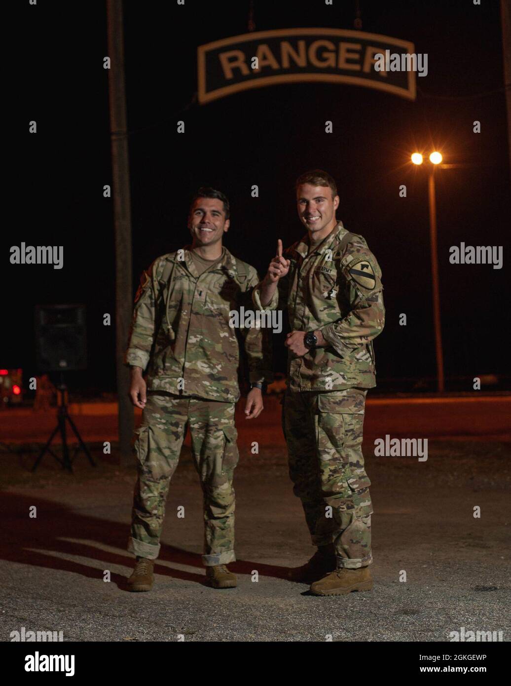 Team 25 poses for a photo during the opening ceremony of the 2021 David ...