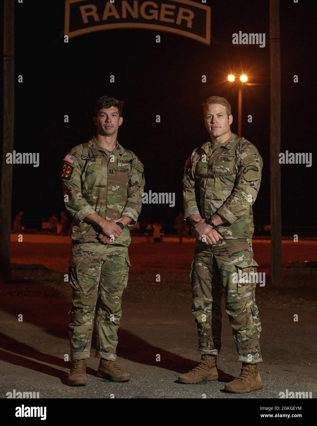 Team 39 poses for a photo during the opening ceremony of the 2021 David ...