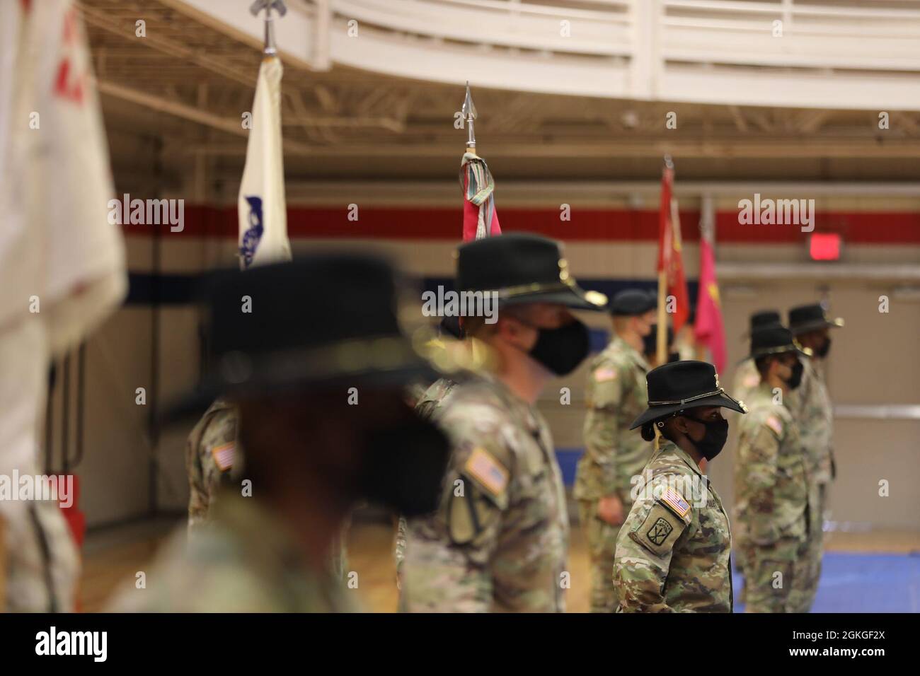 Capt. Neisha Bailey, the 602nd Maintenance Company commander, stands ...