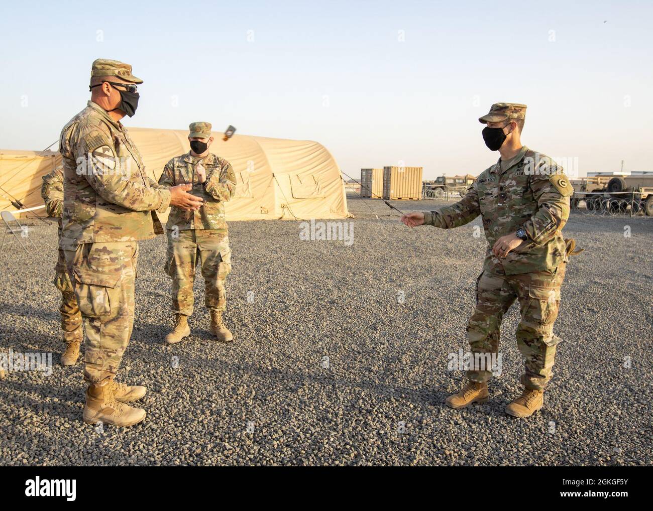 Lt. Col. Brian Kibitlewski, commander, Special Troops Battalion, 1st ...
