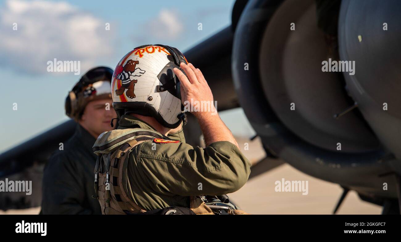 Maj. Eric Schiebe, a pilot from Marine Attack Squadron 223, Cherry ...