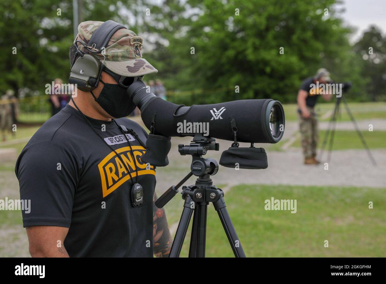 U.S. service members compete in the 2021 Best Ranger Competition on ...