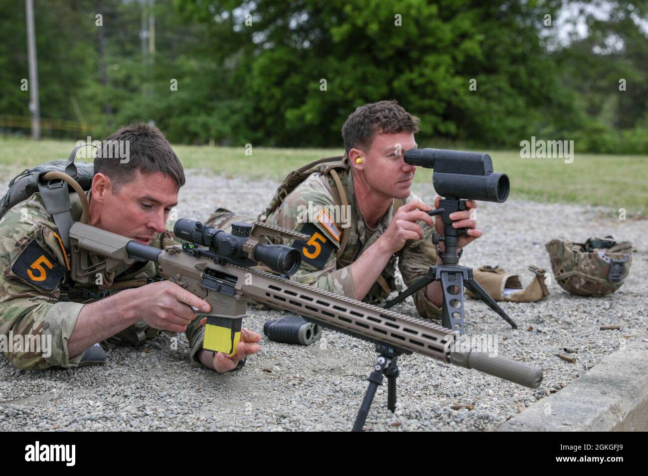 U.S. service members compete in the 2021 Best Ranger Competition on ...