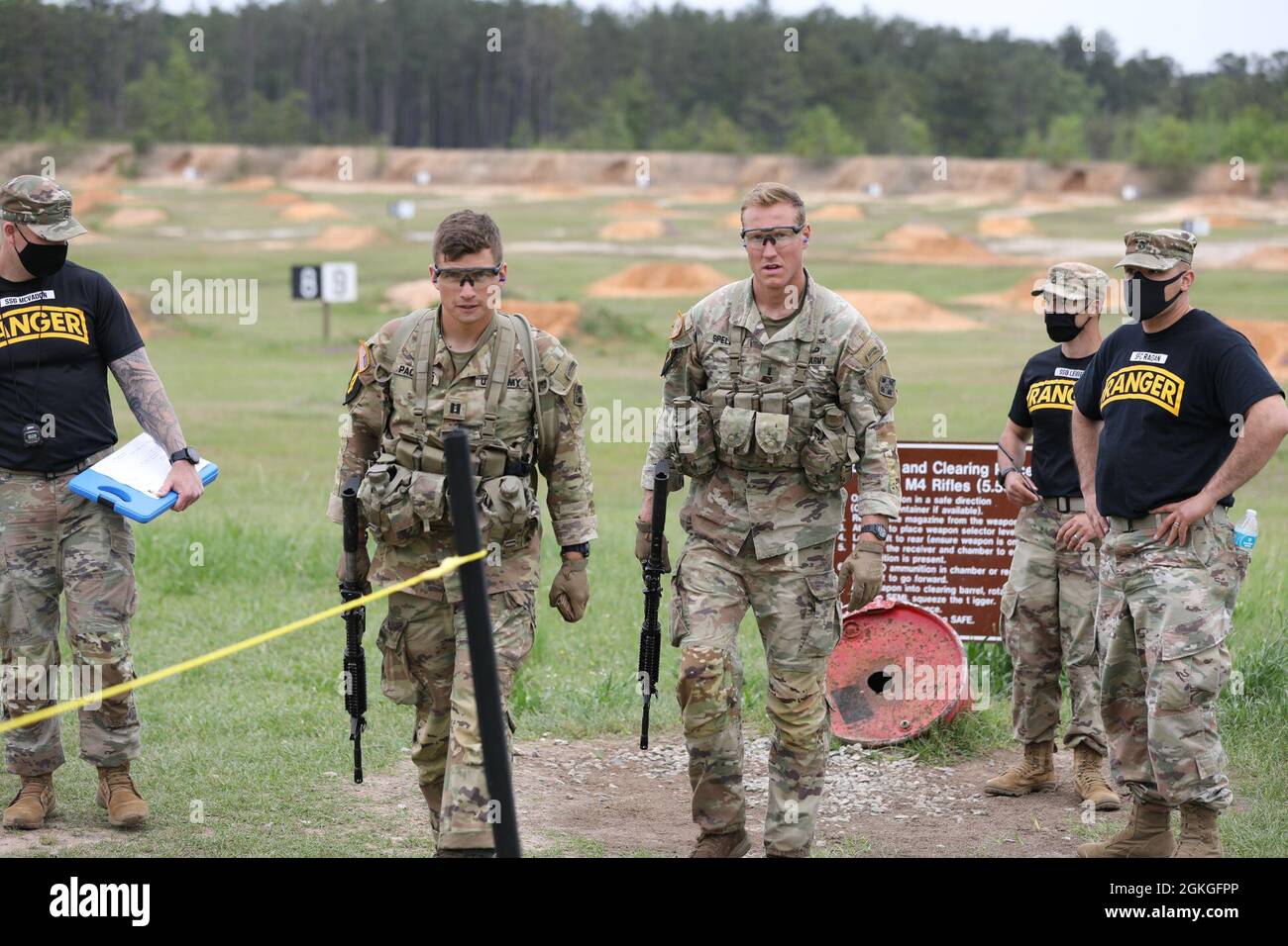 CPT Pacheco, Filiberto and 1LT Spellacy, Kevin, assigned to 4th ...