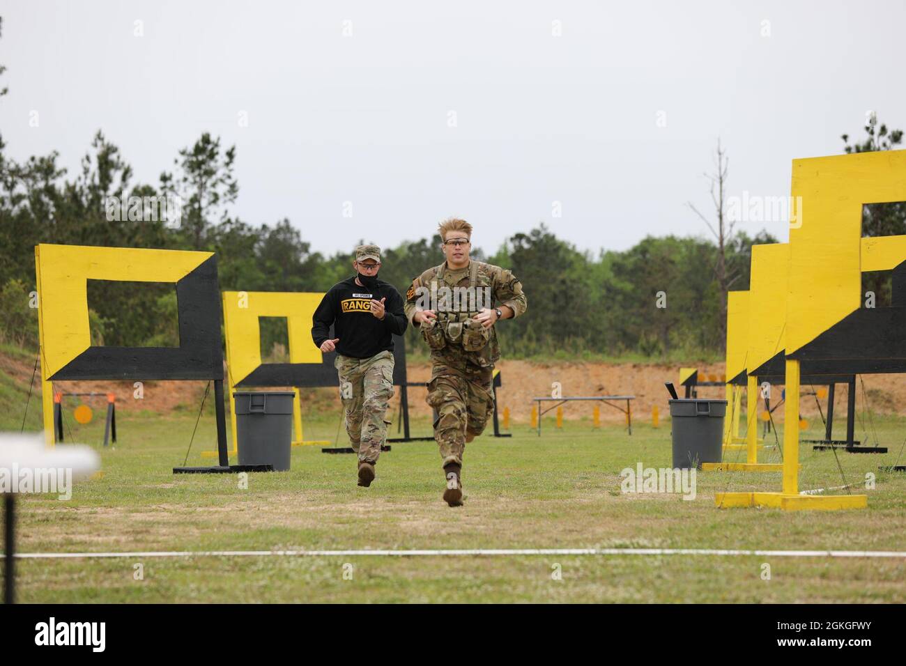 CPT Irwin Andrew, assigned to MCoE, competes in the 2021 Best Ranger ...