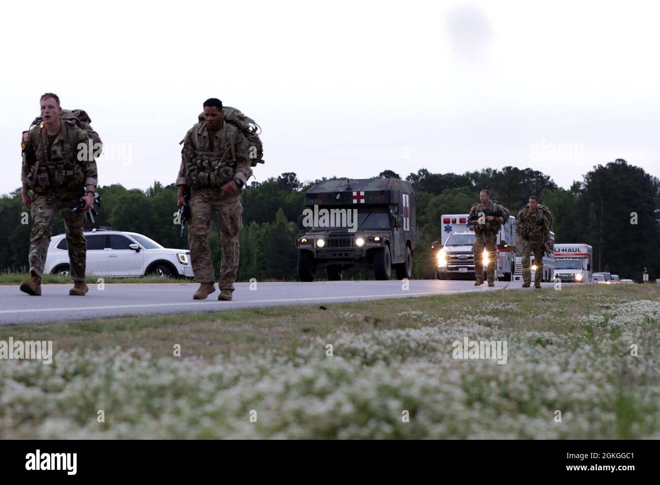 U.S. Army Rangers compete in the 2021 Best Ranger Competition on Fort ...