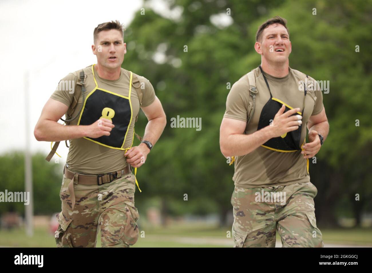 1st. Lt. Jacques Bristow and 1st. Lt. Cole Manhart, assigned to the ...