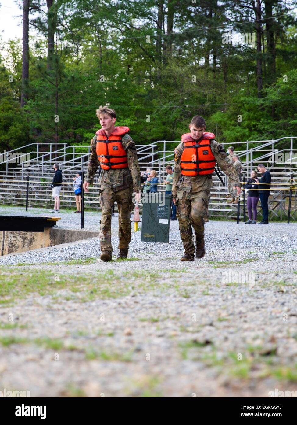 U.S. Army 1Lt. Ferguson, Patrick (left) and 1Lt. Bohnemann, John (right ...