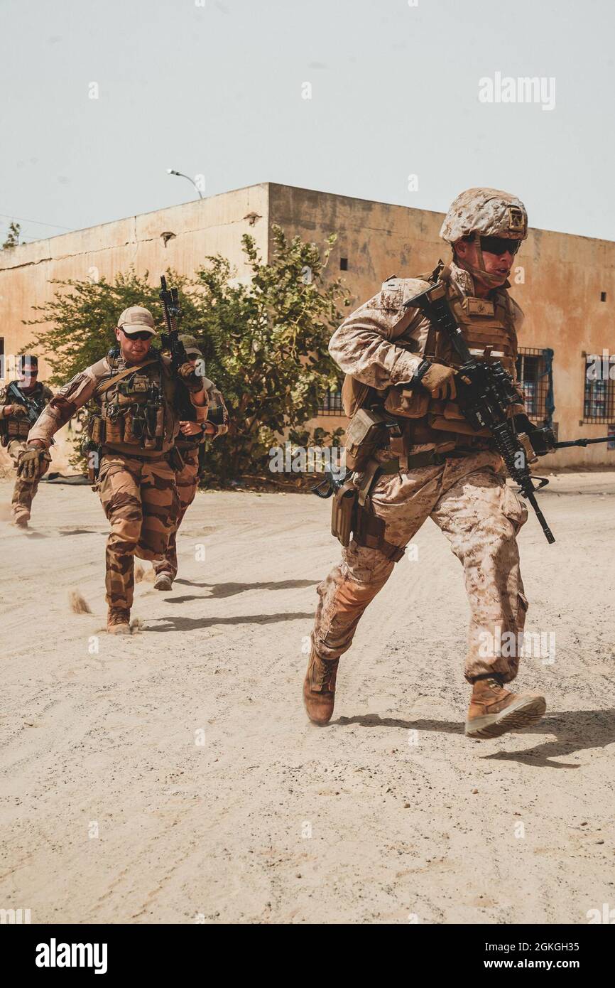 U.S. Marines with Fleet Anti-terrorism Security Company, Europe ...