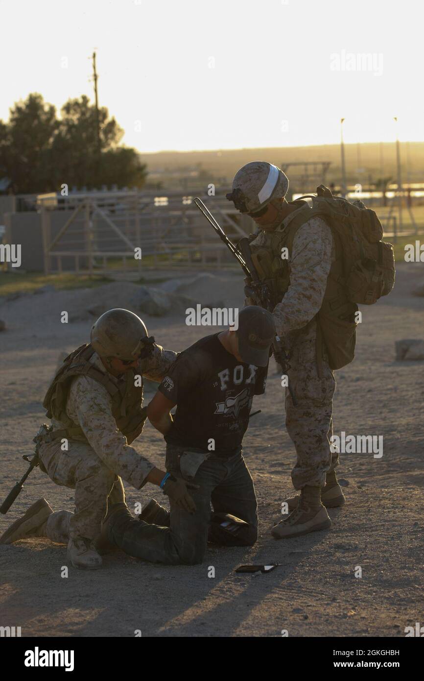 U.S. Marines with 2nd Battalion, 4th Marine Regiment, 1st Marine ...