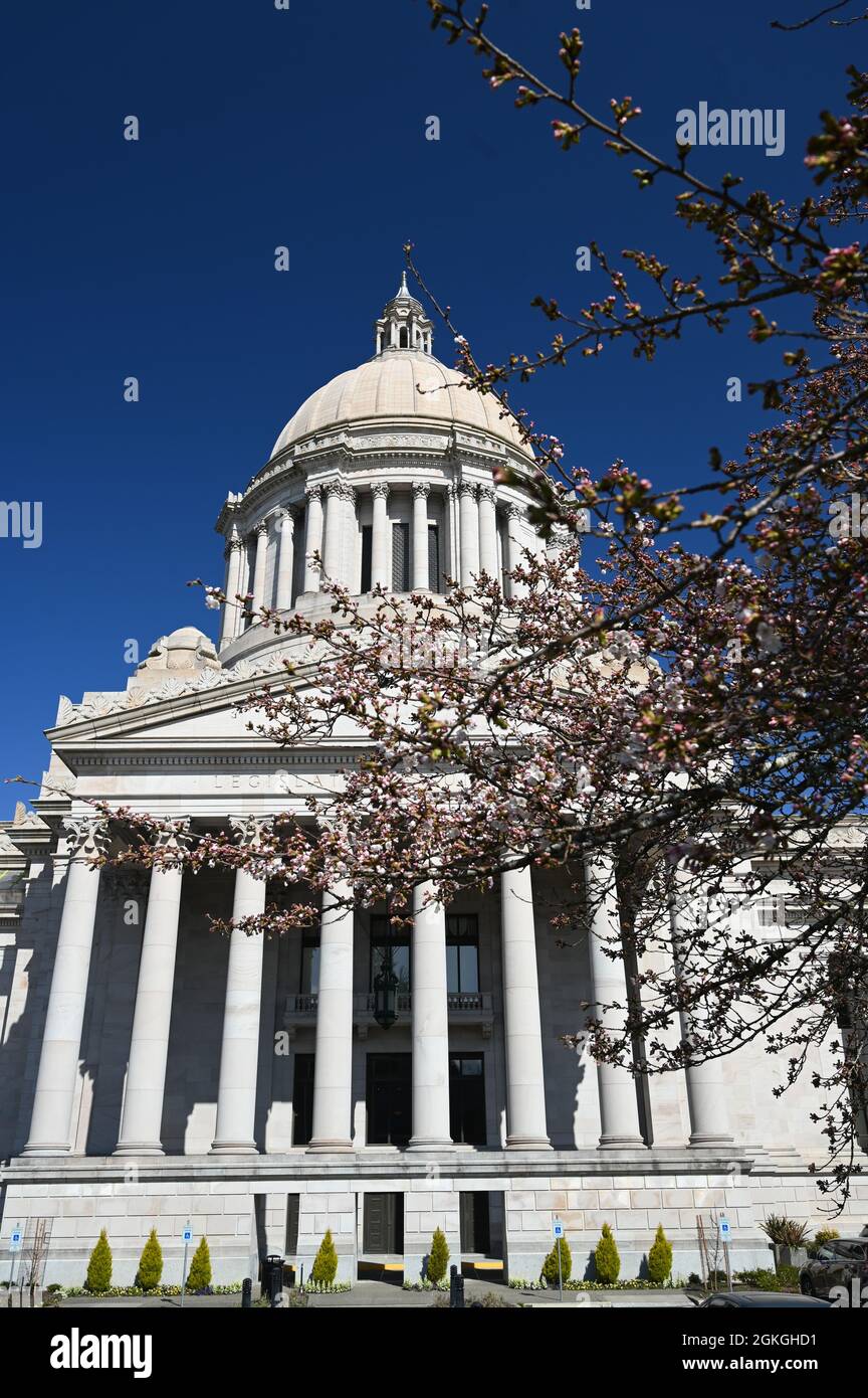WASHINGTON STATE CAPITOL IN OLYMPIA, WASHINGTON Stock Photo - Alamy