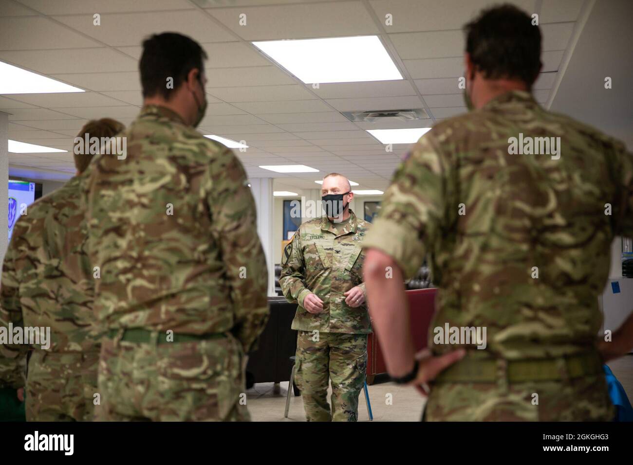 Col. Bryan Leclerc, 504th Expeditionary Military Intelligence Brigade ...