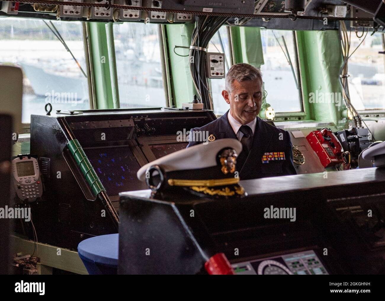 NAVAL STATION ROTA, Spain (Apr. 16, 2021) Spanish Captain Antonio ...