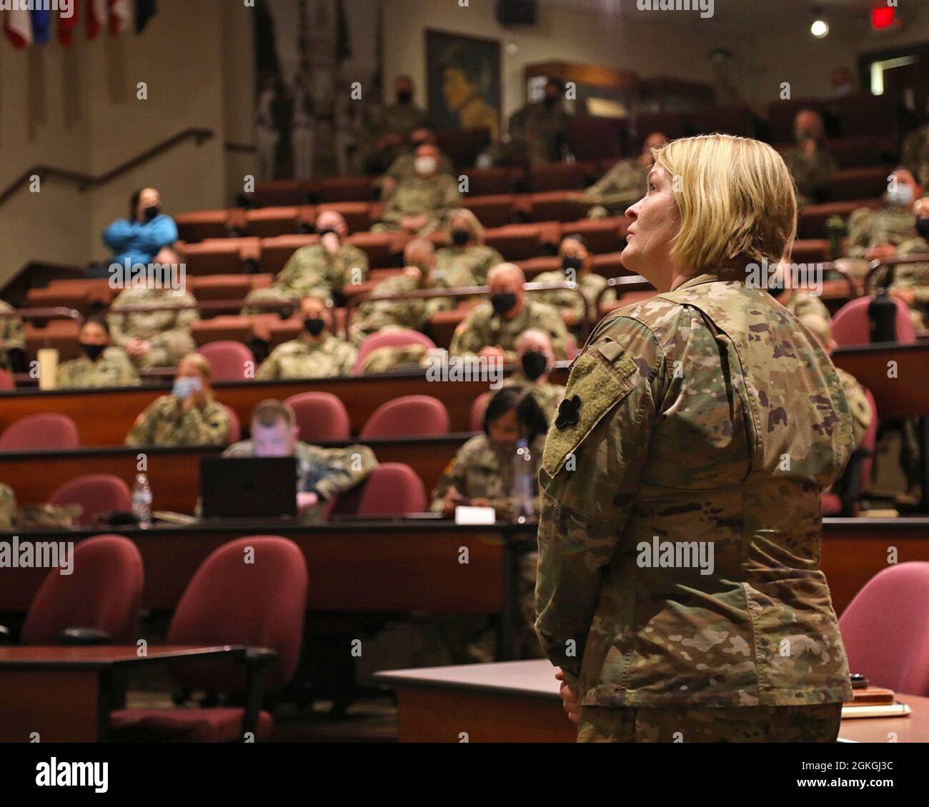 88th Readiness Division Commanding General, Maj. General Darrell Guthrie, and 88th RD Command ...