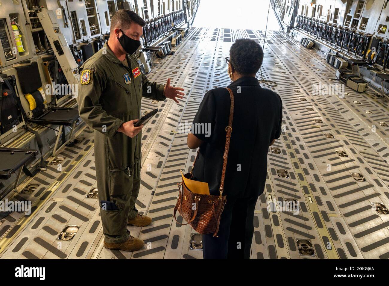 Members of the Tennessee State Representatives tour the 164th Airlift ...