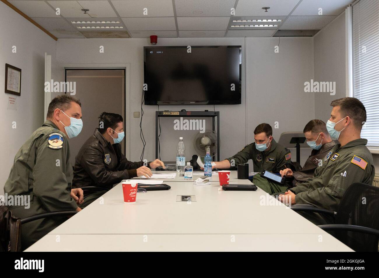 Left to right: U.S. Air Force Lt. Col. Robert Williams, Capt. Daniel ...