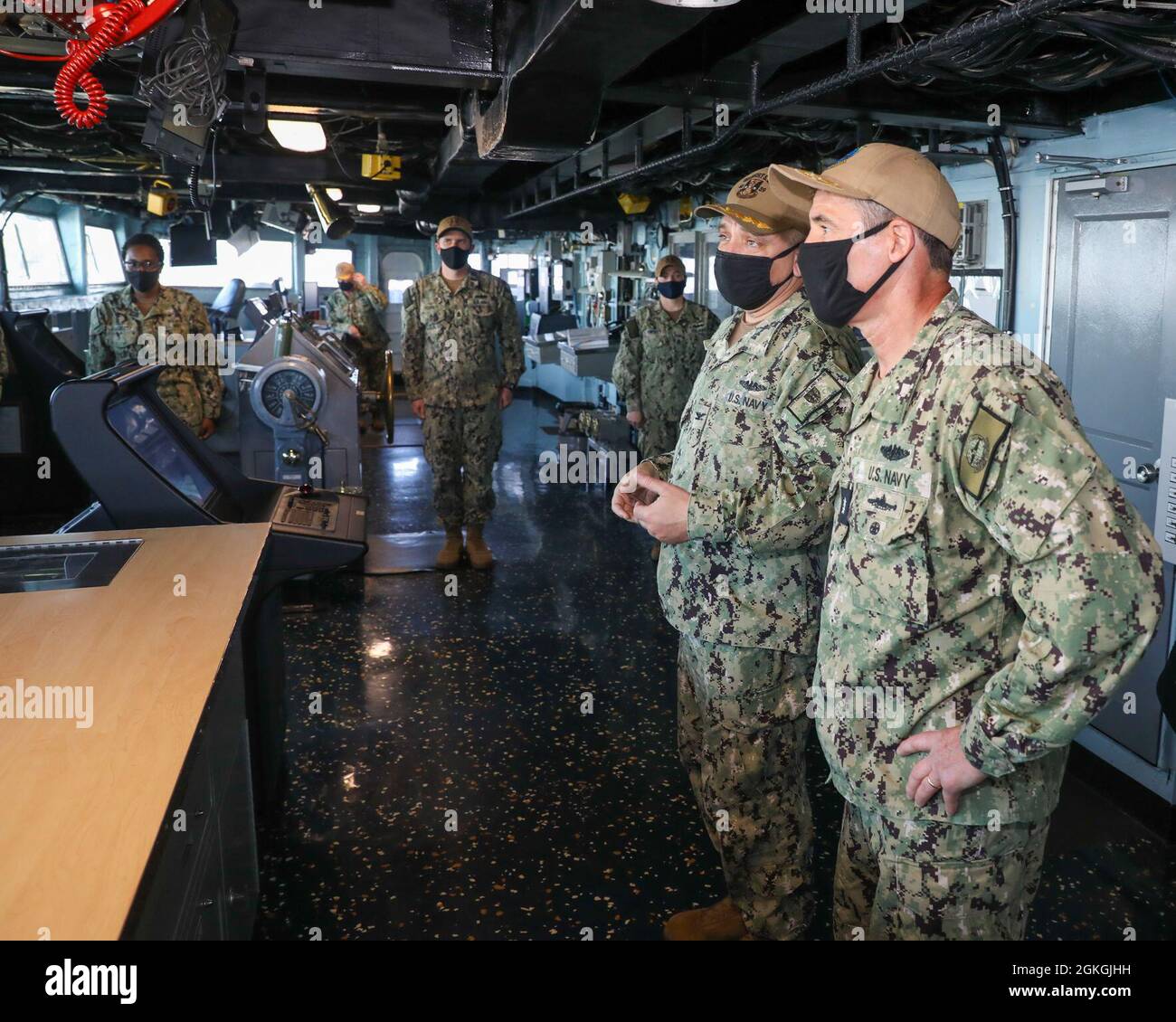 SAN DIEGO (April 16, 2021) – Rear Adm. Blake Converse, commander ...