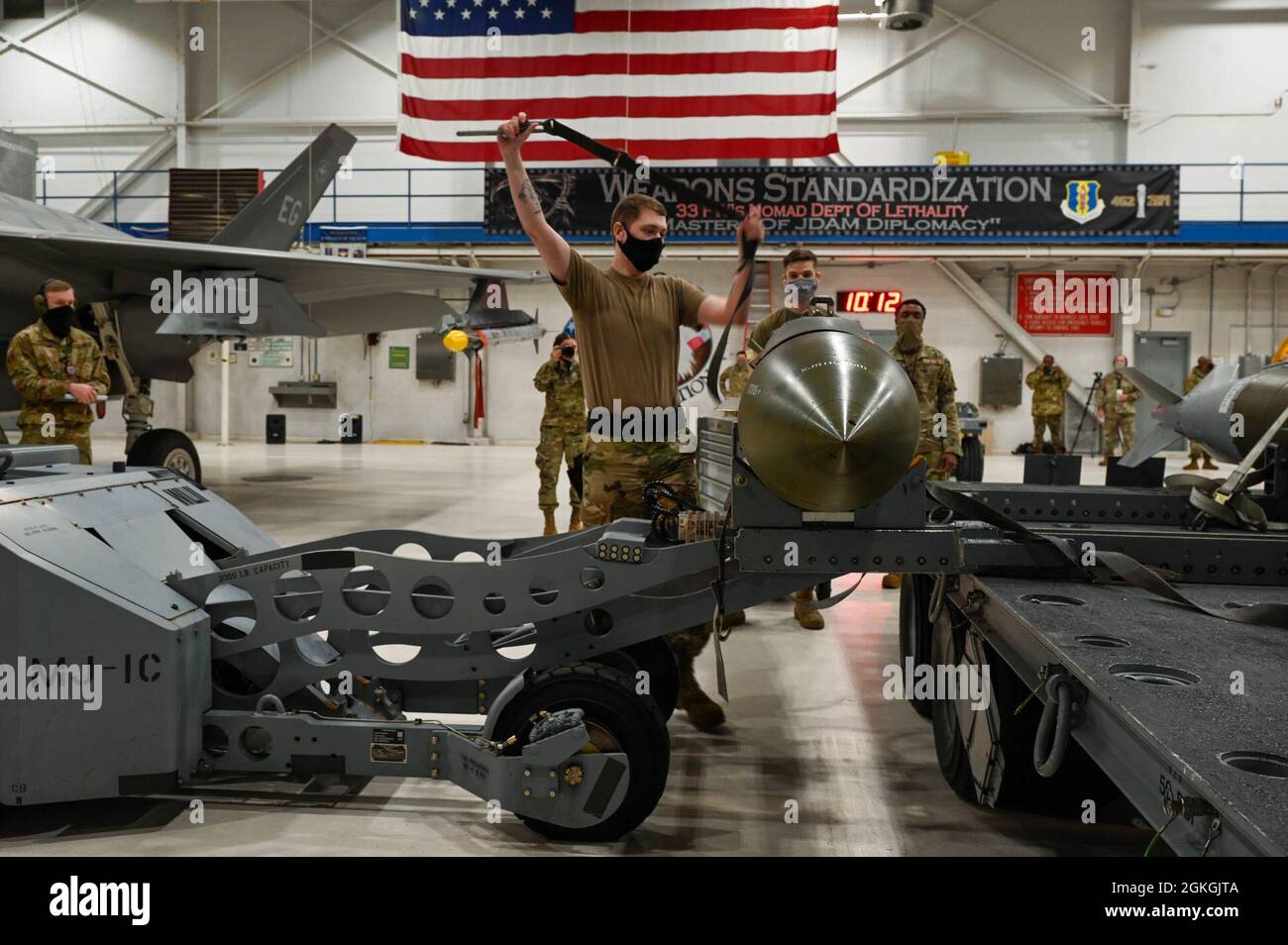 U.S. Air Force Staff Sgt. Tyler Metcalf, 33rd Aircraft Maintenance ...