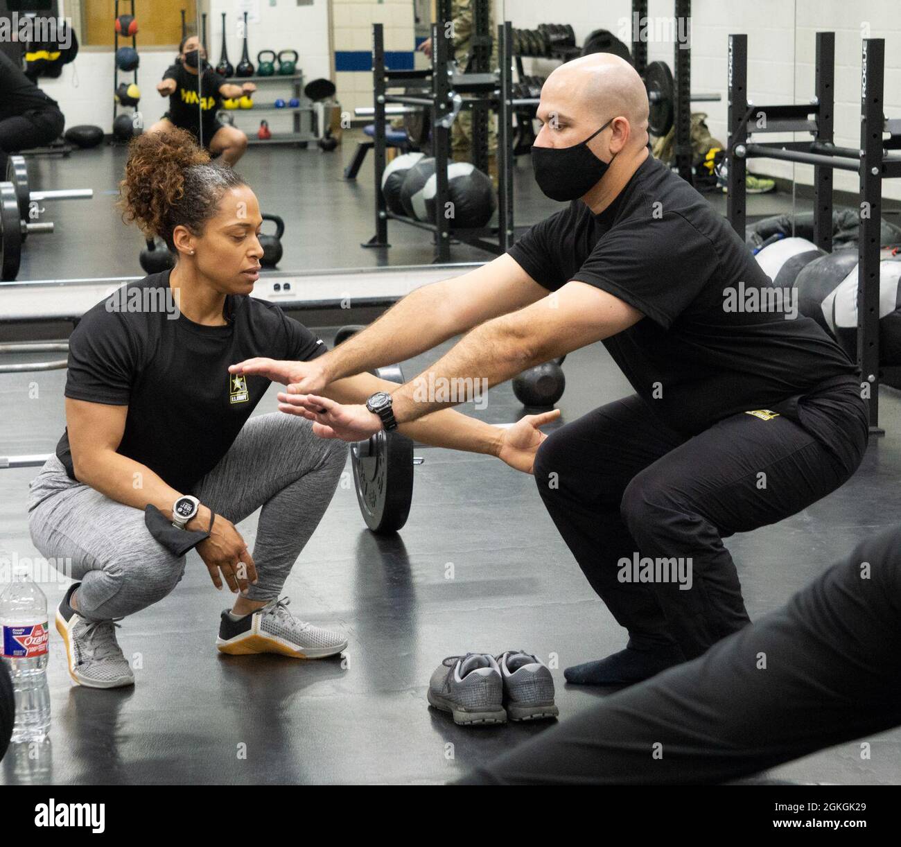 U.S. Army Reserve Sgt. 1st. Class Christina Ison, 9th Battalion, Army ...