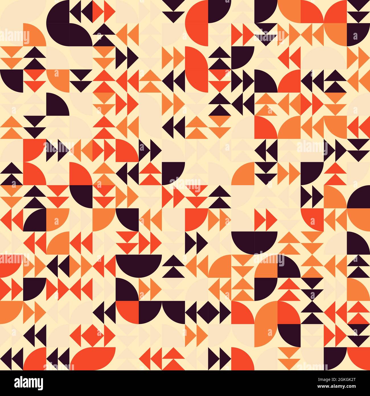 Abstract Geometrical generative computational art illustration Stock ...