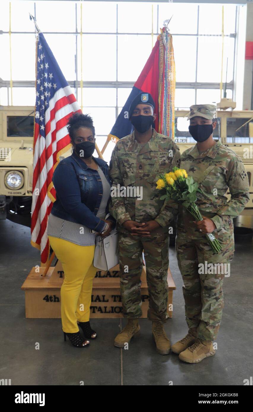 Sgt. 1st Class Chad Johnson, first sergeant, 534th Brigade Signal ...