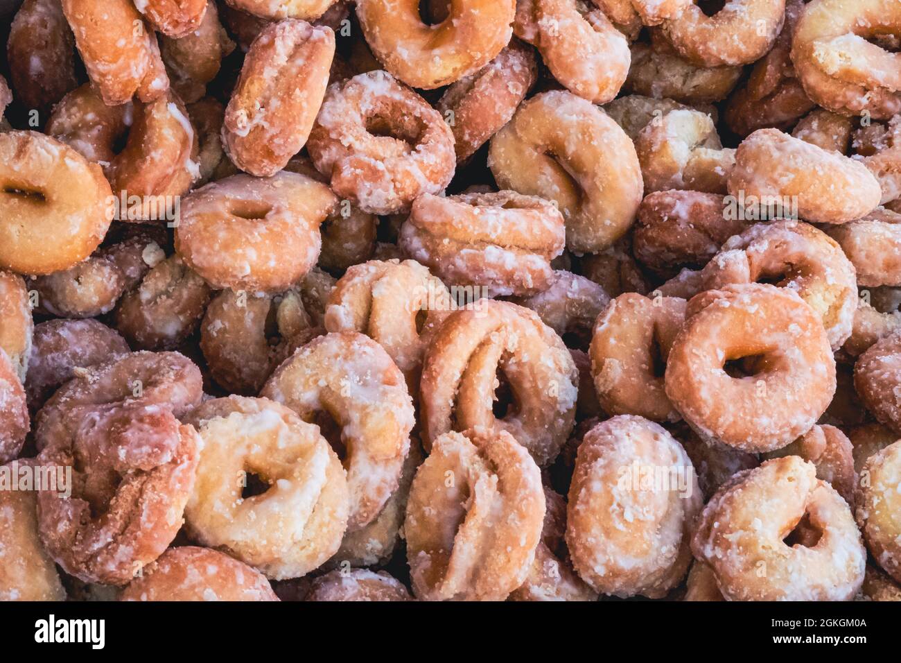 Sugar coated donuts Stock Photo - Alamy