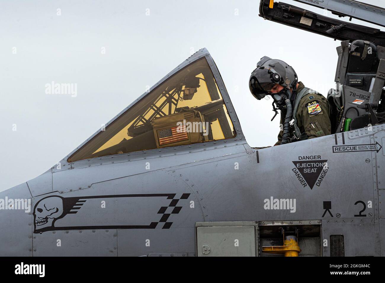 U.S. Air Force Capt. Mike Shufeldt, a pilot assigned to the 190th ...