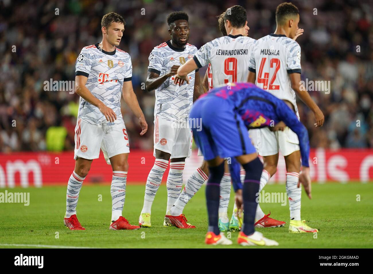 Thomas Muller of FC Bayern Munich celebrates after scoring the 0-1 ...