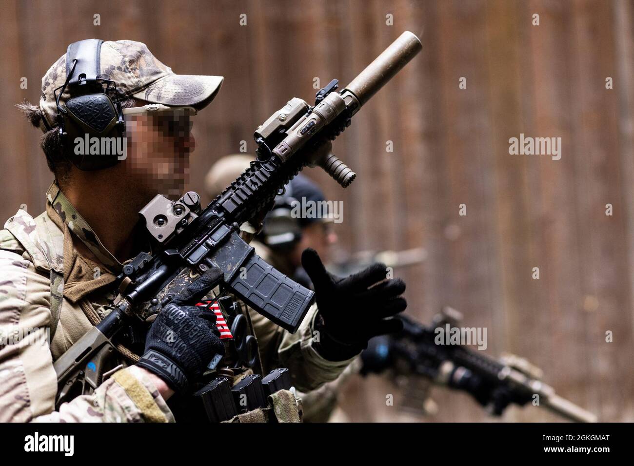 STUTTGART, GERMANY (April 16, 2021) A Special Forces soldier assigned ...