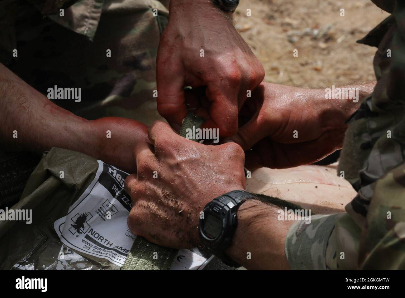 U.S. Army Capt. Jacob Poag and Capt. Andrew Irwin, competitors from ...