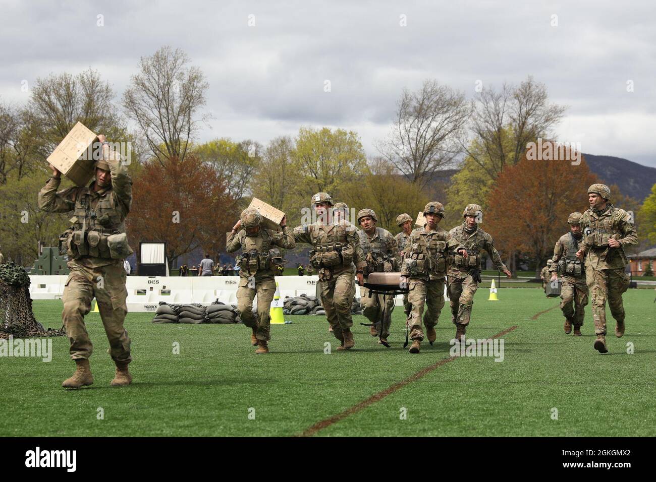 Cadets from the ROTC program at the University of South Florida compete ...