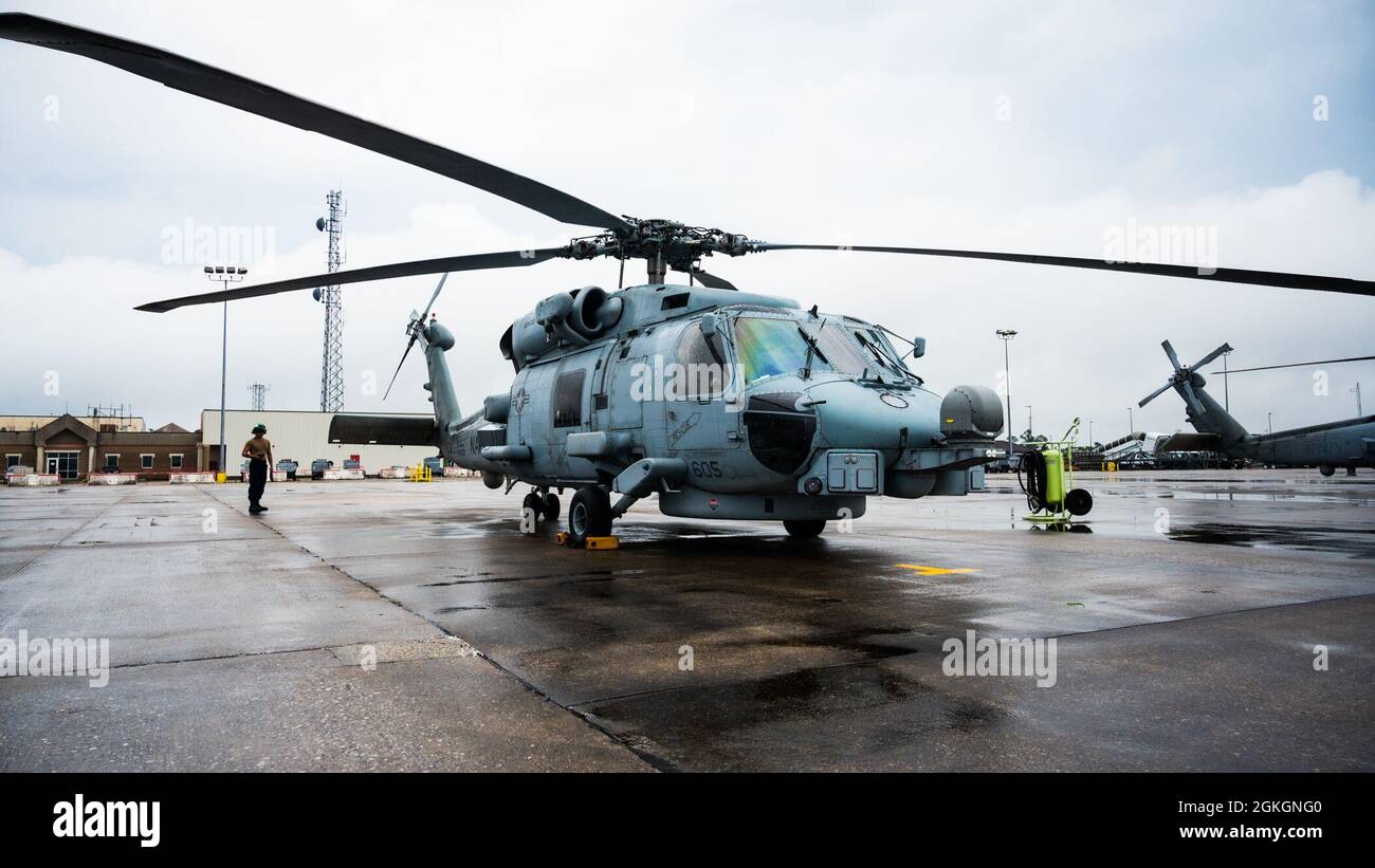 A Navy MH-60R Seahawk, assigned to HSM-60 of NAS Jacksonville, Fla ...