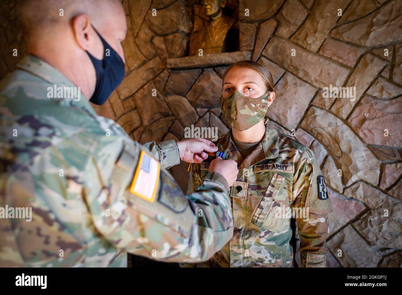 U.S. Army Command Sgt. Maj. Eric W. Bethurem, incoming 807th MC(DS ...