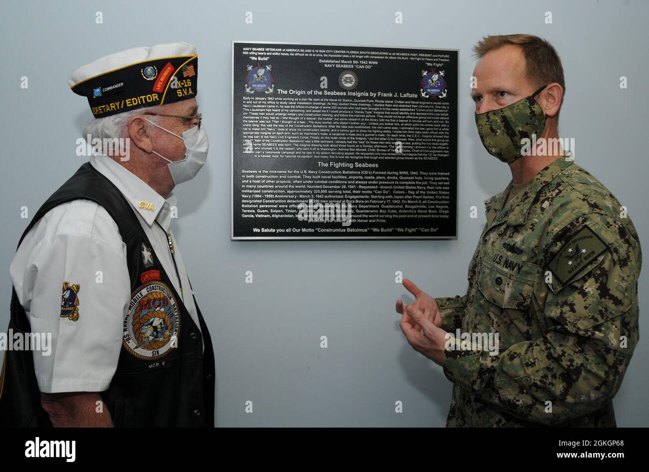 Chief of Navy Reserve Vice Adm. John B. Mustin visited Naval Education ...