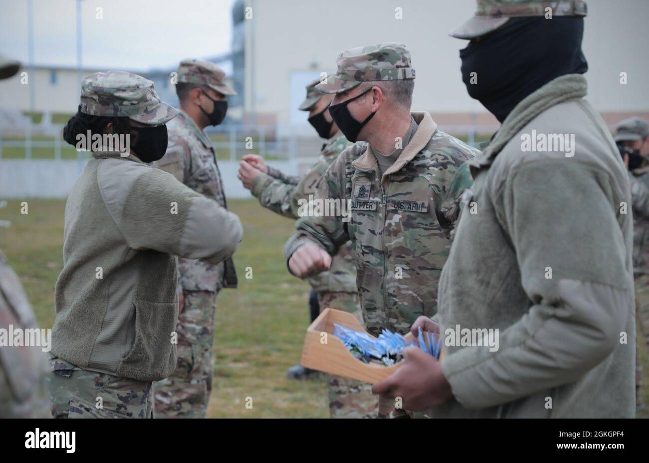 NOVO SELO TRAINING AREA, Bulgaria—Command Sgt. Maj. Kyle Clutter ...